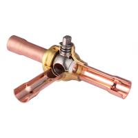 China DN4-DN100 DN Pressure 7/8 Refrigeration Ball Valve For CFC HCFC HFC Refrigerants for sale