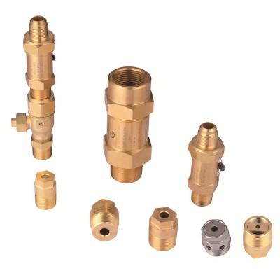 China CFC HCFC HFC Pressure Release Condenser Safety Valve / Safety Release Valve for sale
