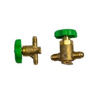 China Easy to Install Temperature Resistant Refrigeration Hand Valve For CFC HCFC HFC R22 R410a R134a for sale