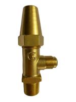 China Good Stability Refrigeration Charging Valve / Condenser Safety Valve Low Fluid Resistance for sale