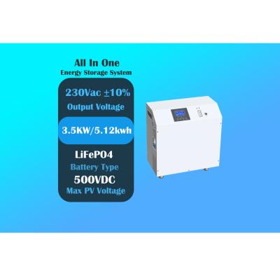 China Portable Power Station Mobile Energy Storage System SunAura 3.5KS5T Hybrid Solar Inverter for sale