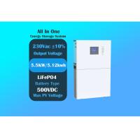 China SunAura 5.5KS5 Hybrid Solar Inverter All In One Energy Storage System for sale