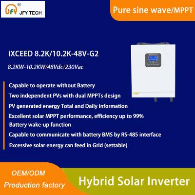 China 8.2KW Advanced Single Phase Hybrid Inverter for Solar Energy Systems for sale