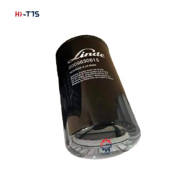 China Linde Forklift Hydraulic Filter Element 0009830615 - 1KG Metal+Fiber Oil Filter 10×10×12 cm for sale