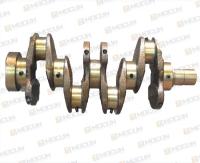 China Komatsu 4D95 Marine Crankshaft 554mm Length 19.5kg Weight Cross Drilled Design for Forklifts and Excavators for sale