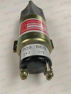 China 1751-2467UIB1S5A Excavator Diesel Engine Stop Solenoid Valve 24V Fuel Shut Off 0.2-5.5kg for sale