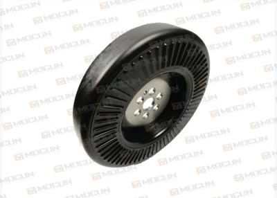 China 5268643 6D107 Excavator Engine Crankshaft Vibration Damper Shock Absorber Cast Iron for sale