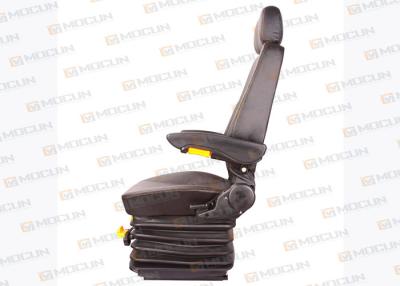 China Excavator Operator Cab Seat 620x590x1100mm with 45-178° Adjustable Backrest and 60mm Height Adjustment for sale