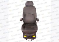 China Excavator Operator Cab Seat 620x590x1100mm with 45-178° Adjustable Backrest and 60mm Height Adjustment for sale