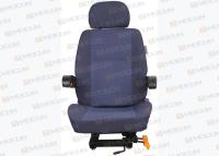 China Heavy Duty Hyundai Sany Excavator Operator Seat with 210×285mm Mounting and 60mm Height Adjustment for sale