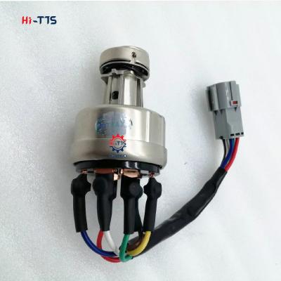 China Excavator Ignition Switch 21E610430 for R220-5 R220-7 0.5kg Aftermarket Solenoid Valve for sale