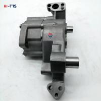 China Excavator Engine Oil Pump 4W2448 10.6kg Steel Polished Surface Treatment for sale