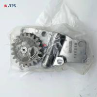 China Customized Steel Excavator Engine Oil Pump PC200-5 5kg 1 Year Warranty for sale