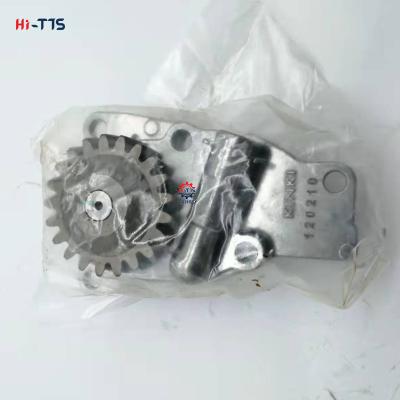 China Customized Steel Excavator Engine Oil Pump PC200-5 5kg 1 Year Warranty for sale