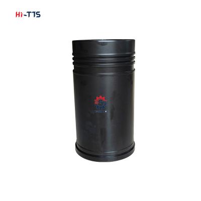 China Excavator Engine Cylinder Liner Sleeve 6D155 S6D155 155mm Steel 6128-21-2216 for sale