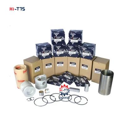 China Mitsubishi 6D34 Liner Kit Piston ME220454 Cylinder Liner Kit ME993531 6 Cyl Diesel Engine for sale