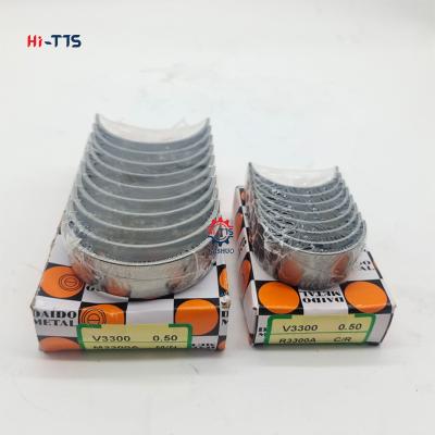 China Kubota V3300 V3800 V3600 Main Bearing Connecting Rod Bearing 1C020-23470 1C020-22312 STD 0.25 0.5 for sale