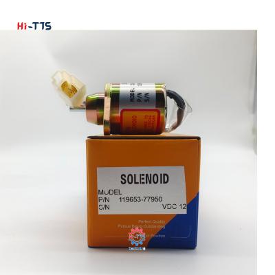 China Fuel Stop Solenoid 4TNV88 4TNE84 12V 24V for Yanmar 119653-77950 for sale
