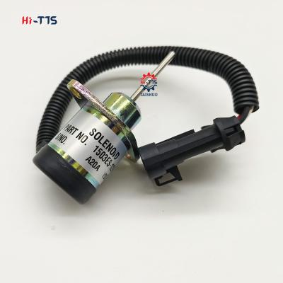 China 12V Fuel Stop Solenoid 1503ES-12A5UC4S 1G925-60011 for Kubota V2203 V2403 Diesel Engine for sale