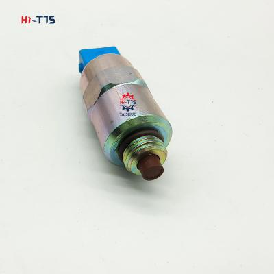 China Excavator Stop Solenoid Valve 12V 643244 for CAT320D2 3CX 4CX Engine for sale