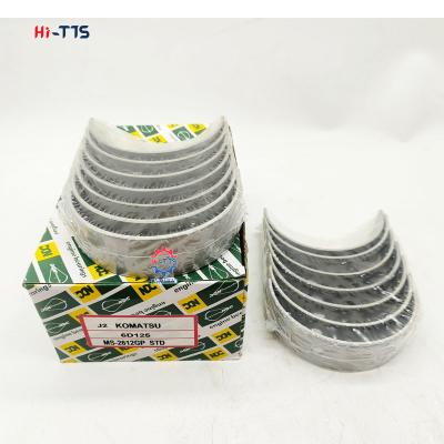 China Excavator Engine 6D125 STD Main Bearing Set MS-2612GP Aluminum 2.2kg for sale
