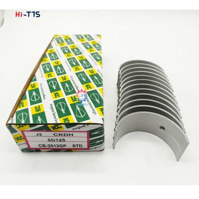 China Excavator Engine Parts 6D125 STD CB-2612GP Main Bearing Connecting Rod Bearing 2 KGS for sale