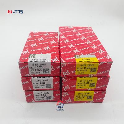 China S4S S6S Engine Main Bearing 32A09-00010 32B09-00010 Conrod Bearing 0.25mm Aluminum for sale