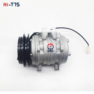China Air Conditioning Compressor 12V 447200-7443 for Doosan Excavator M4900 M5700 M6800 L4200 for sale