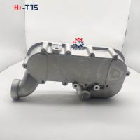 China Nissan Truck Engine PD6 PD6T Oil Cooler Cover 21302-96000 Metal 2kg for sale