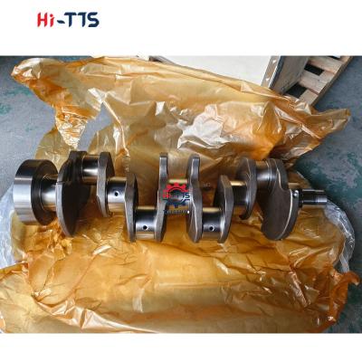 China Excavator Crankshaft C4.2 C4.4 Engine Alloy Forged Steel 2964710 296-4710 32kg for sale