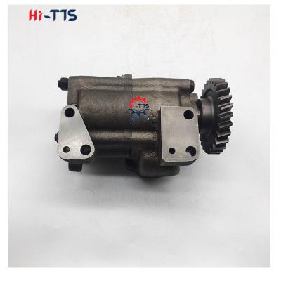 China 6D155 Engine Oil Pump 6128-52-1013 Cast Steel Excavator Spare Part for sale