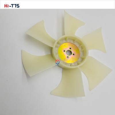 China 4TNV88 4 Holes 6 Leaves Fan Blade for Yanmar Engine Spare Part 100% New for sale
