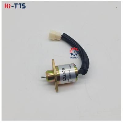 China 12V Excavator Engine Fuel Stop Solenoid Valve 16616-80016 1kg for sale