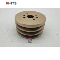 China 6BG1 Excavator Water Pump Pulley 1-13641165-0 1136411650 10kg Forged Steel for sale