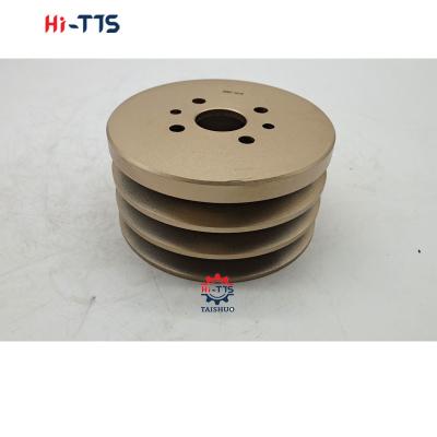 China 6BG1 Excavator Water Pump Pulley 1-13641165-0 1136411650 10kg Forged Steel for sale