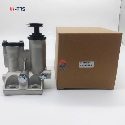 China Excavator Fuel Filter Seat FS19732 Aluminum Diesel Engine Parts for Heavy Machinery for sale