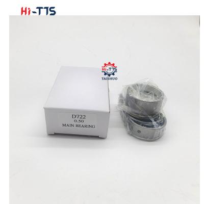 China 15861-23480 +50 Crankshaft Main Bearing for Kubota D722 Diesel Engine Parts for sale