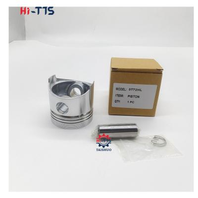 China Yanmar 3T72HL Diesel Engine Piston STD 121450-22020 Stainless Steel for sale