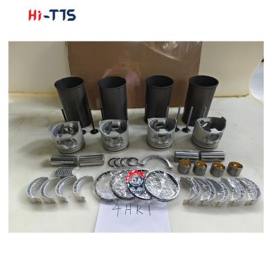 China 4HK1 Engine Liner Kit for EX200-3 EX210-3 EX240-3 Excavator 4 Cylinder 50kg for sale
