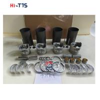 China 4HK1 Engine Cylinder Liner Kit 1-87813120-1 187813120 4 Cylinder Diesel Liner Set for Truck Excavator for sale