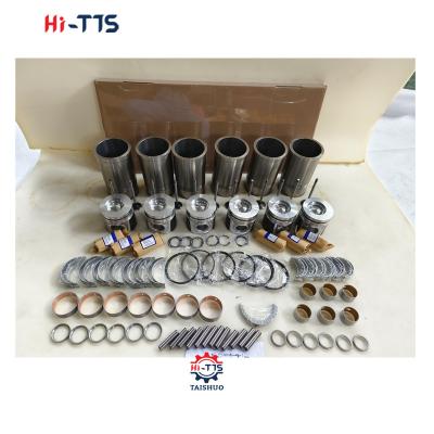 China D7D Cylinder Liner Kit 0425-5213 2045-0775 2045-0770 6 Cylinder Diesel Engine Repair Parts for sale