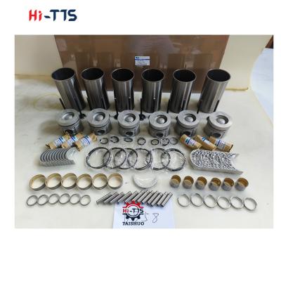 China DB58 Cylinder Liner Kit 65.02501-0416 65.02503-8058 65.01201-0068 6 Cylinder Diesel Engine Rebuild Parts for Doosan for sale