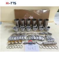 China S6K Cylinder Liner Kit 297-7752 178-6543 51-7523 Engine Rebuild Kit for Diesel Engine 6 Cylinder for sale
