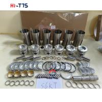 China S6K Cylinder Liner Kit 297-7752 178-6543 51-7523 Engine Rebuild Kit for Diesel Engine 6 Cylinder for sale