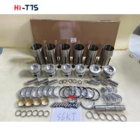 China S6K Cylinder Liner Kit 297-7752 178-6543 51-7523 Engine Rebuild Kit for Diesel Engine 6 Cylinder for sale