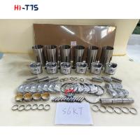 China S6K Cylinder Liner Kit 297-7752 178-6543 51-7523 Engine Rebuild Kit for Diesel Engine 6 Cylinder for sale