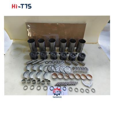China D6D Cylinder Liner Kit 0450-1365 2046-0011 2089-0422 6 Cylinder Diesel Engine Rebuild Kit 45kg for sale