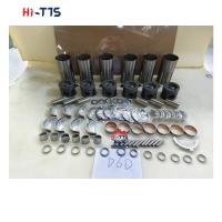 China D6D Cylinder Liner Kit 0450-1365 2046-0011 2089-0422 6 Cylinder Diesel Engine Rebuild Kit 45kg for sale