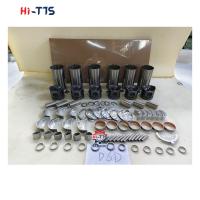 China D6D Cylinder Liner Kit 0450-1365 2046-0011 2089-0422 6 Cylinder Diesel Engine Rebuild Kit 45kg for sale