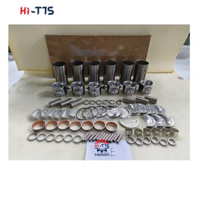 China D6E Cylinder Liner Kit 0450-1365 2046-0011 6 Cylinder Diesel Engine Rebuild Parts for sale